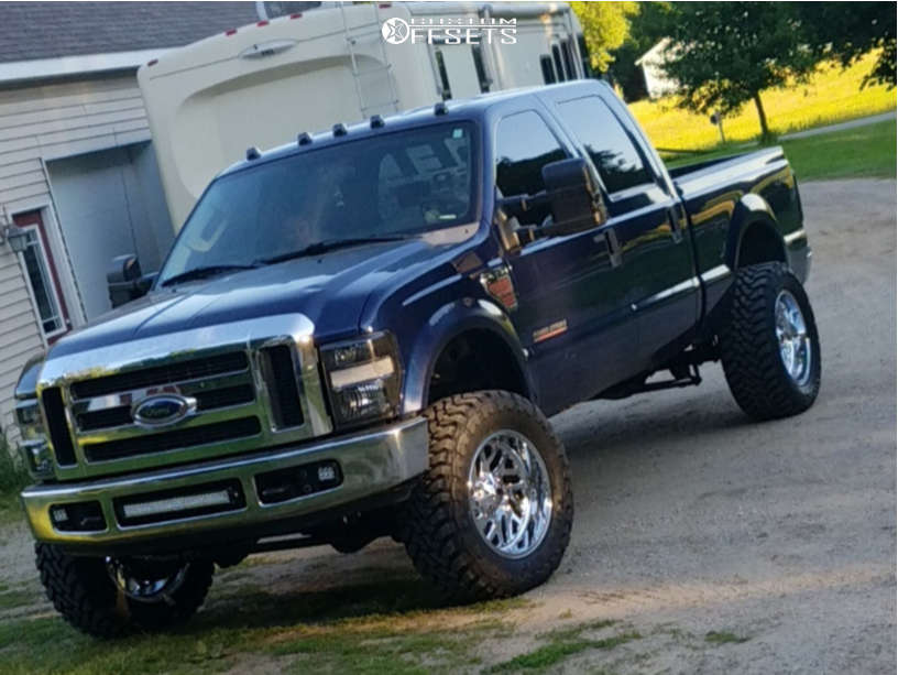 2008 Ford F-250 Super Duty with 20x10 -18 Fuel Triton and 35/13.5R20 ...