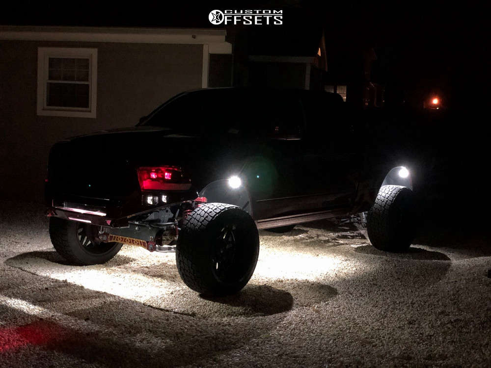 2018 Ram 1500 with 24x14 -76 RBP Atomic and 325/45R24 Nitto Terra ...