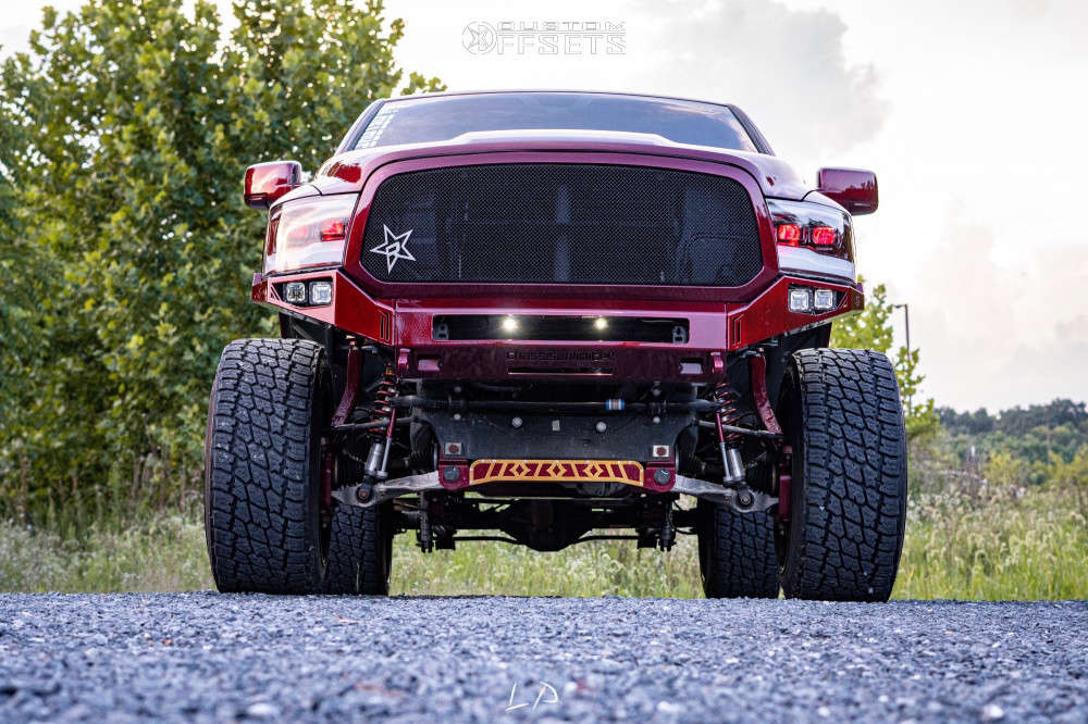 2018 Ram 1500 with 24x14 -76 RBP Atomic and 325/45R24 Nitto Terra ...
