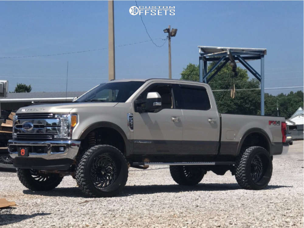 2018 Ford F-350 Super Duty with 26x14 -81 ARKON OFF-ROAD Crown Series ...