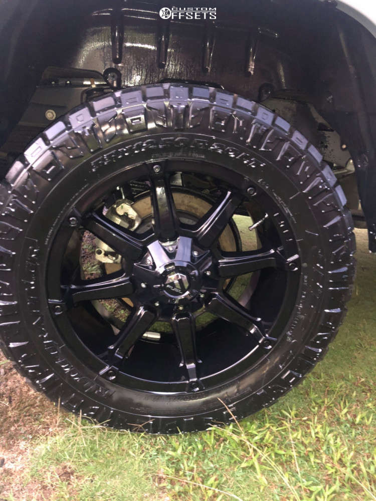 2019 Toyota Tundra with 20x9 1 Fuel Coupler and 33/12.5R20 Nitto Ridge ...