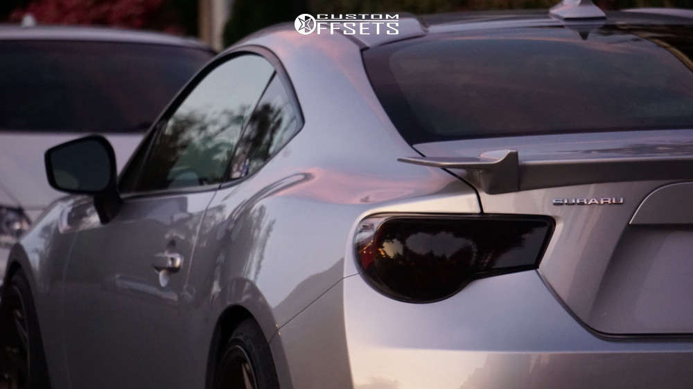 2014 Subaru BRZ with 18x9.5 35 Konig Dekagram and 245/35R18 Nexen N ...