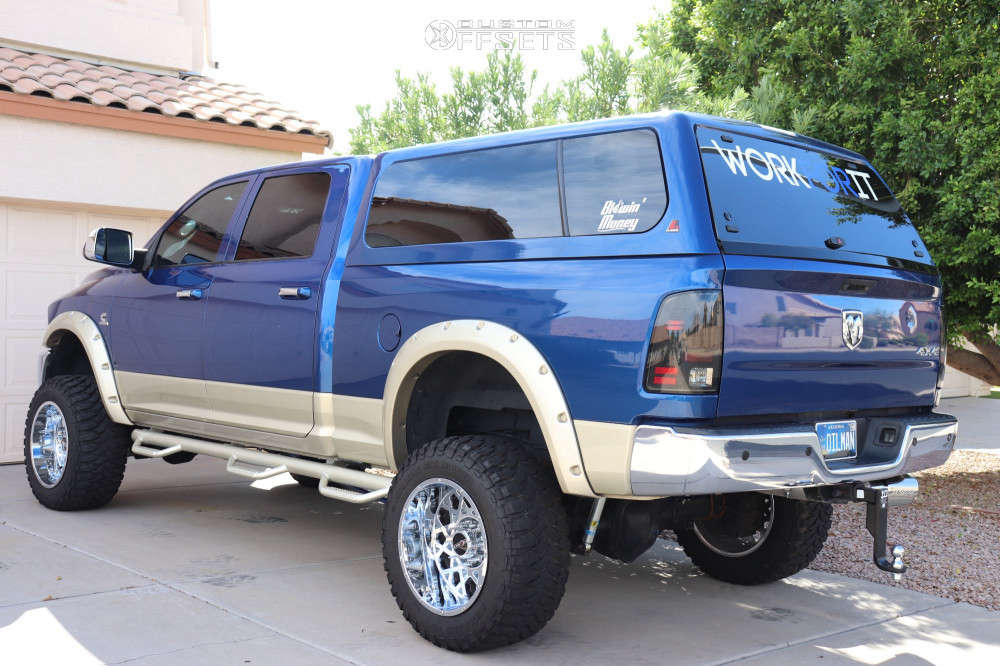 2011 Ram 3500 with 20x12 -51 Vision Rocker and 35/13.5R20 RBP Repulsor ...