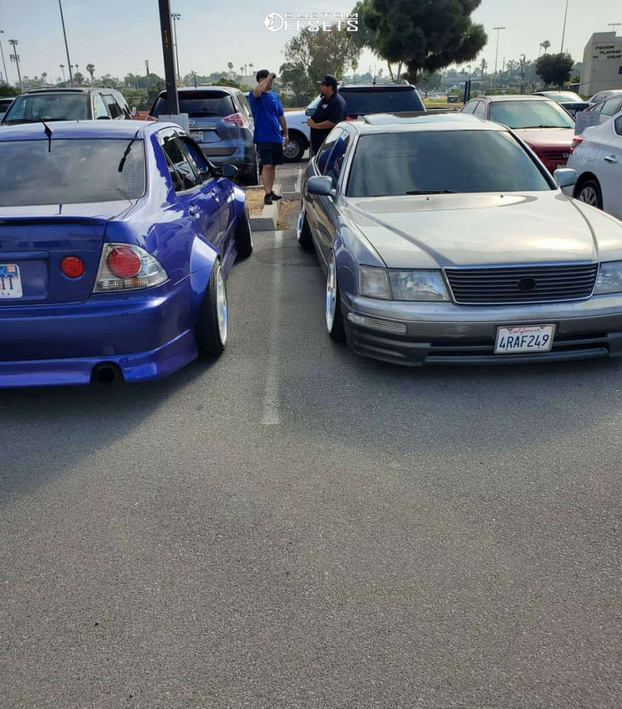 1997 Lexus LS400 with 20x9 17 Weds Ratzingers and 225/35R20 Lionhart ...