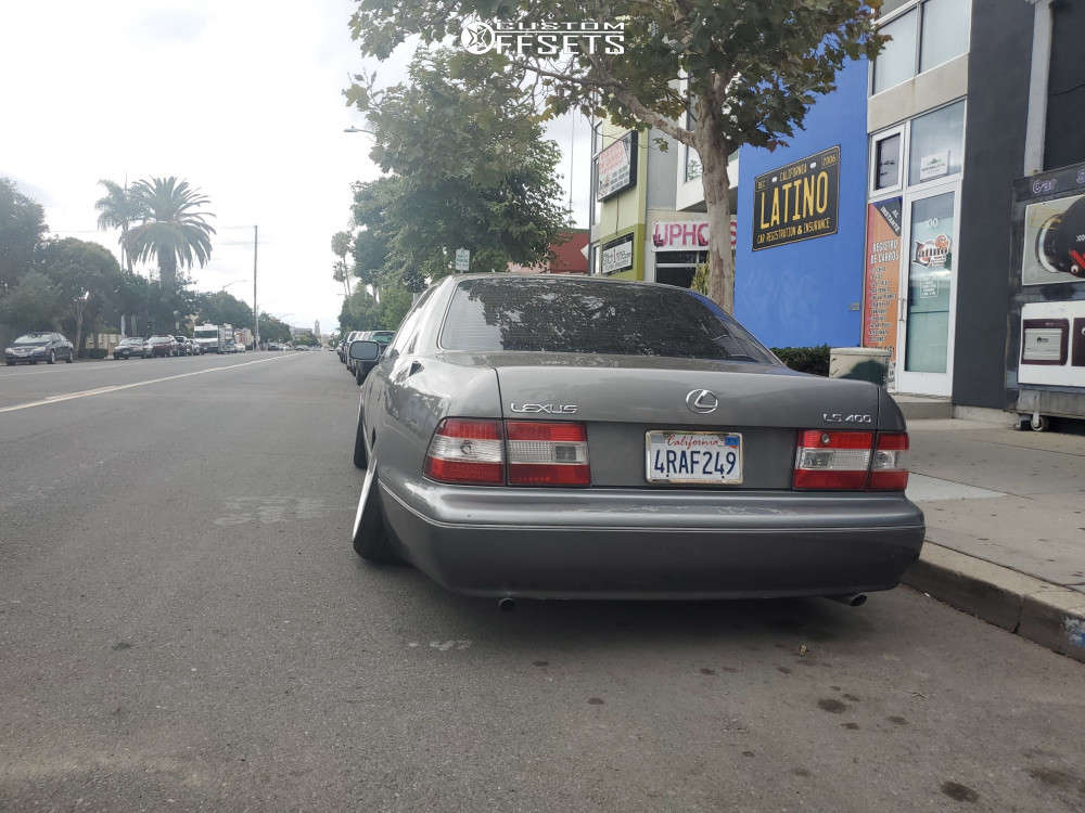 1997 Lexus LS400 with 20x9 17 Weds Ratzingers and 225/35R20 Lionhart ...