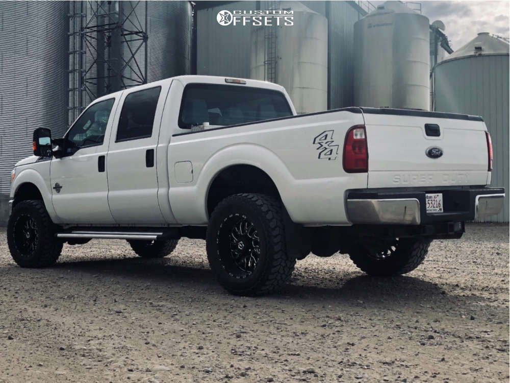 2013 Ford F-250 Super Duty with 20x10 -12 TIS 544BM and 35/12.5R20 ...