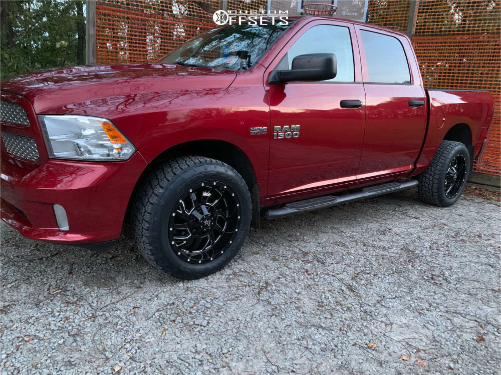 2013 Ram 1500 with 20x10 -12 RBP 65r and 275/60R20 Nitto Terra Grappler ...