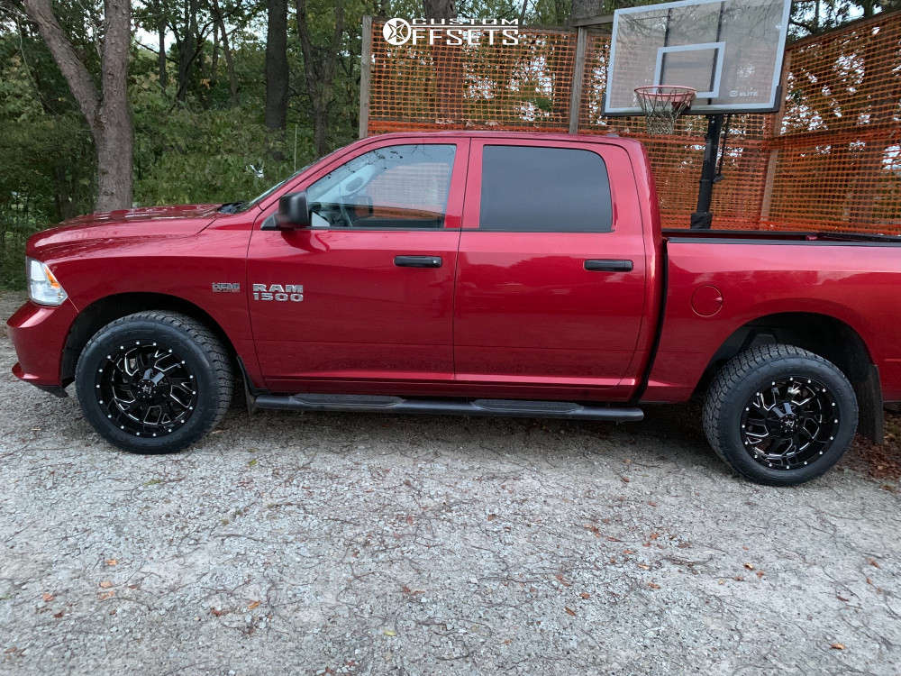 2013 Ram 1500 with 20x10 -12 RBP 65r and 275/60R20 Nitto Terra Grappler ...