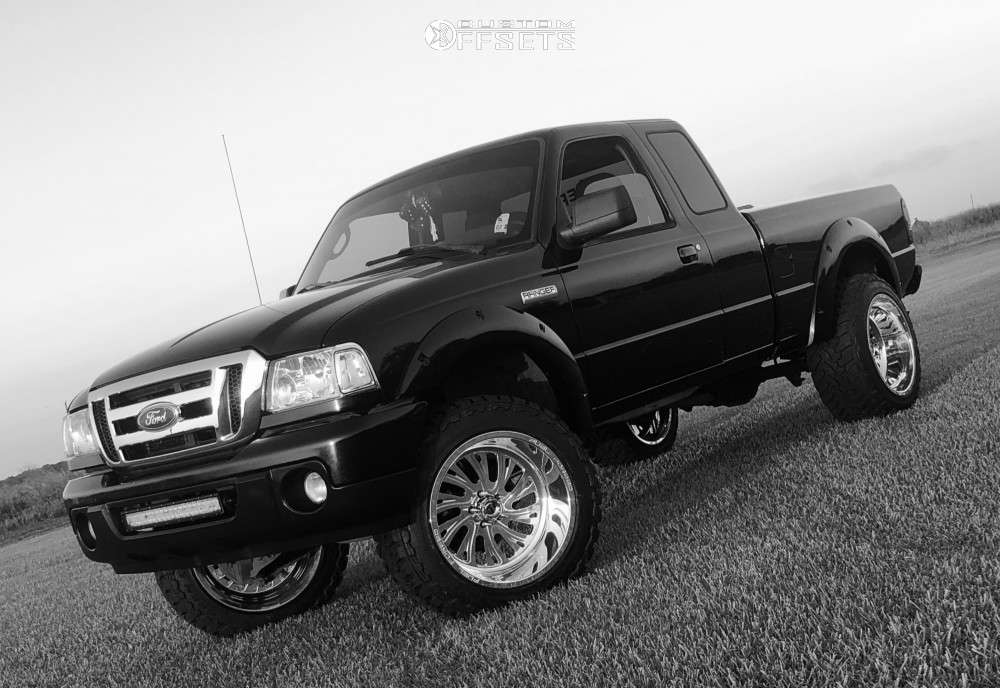 2008 Ford Ranger with 20x12 -44 Fuel Forged Ff35 and 275/55R20 Toyo ...