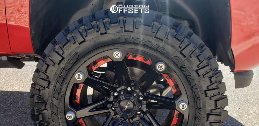 2007 Chevrolet Avalanche with 20x9 0 Ballistic Jester and 35/12.5R20 ...