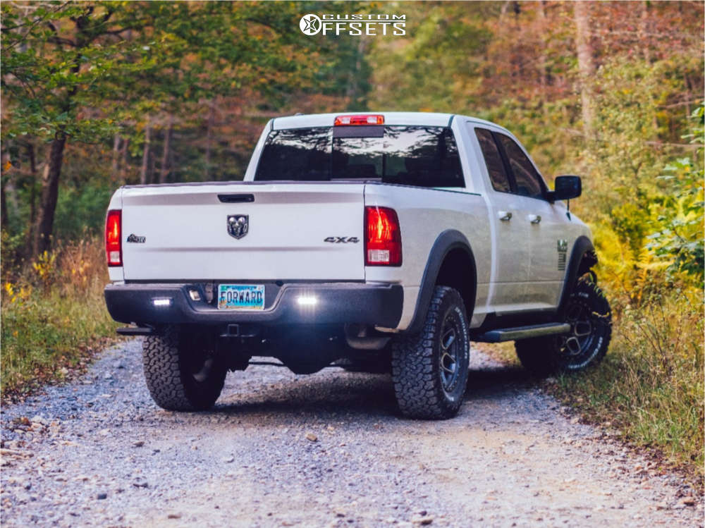 2014 Ram 1500 with 18x8 AEV Mesa and 35/12.5R18 BFGoodrich All Terrain ...