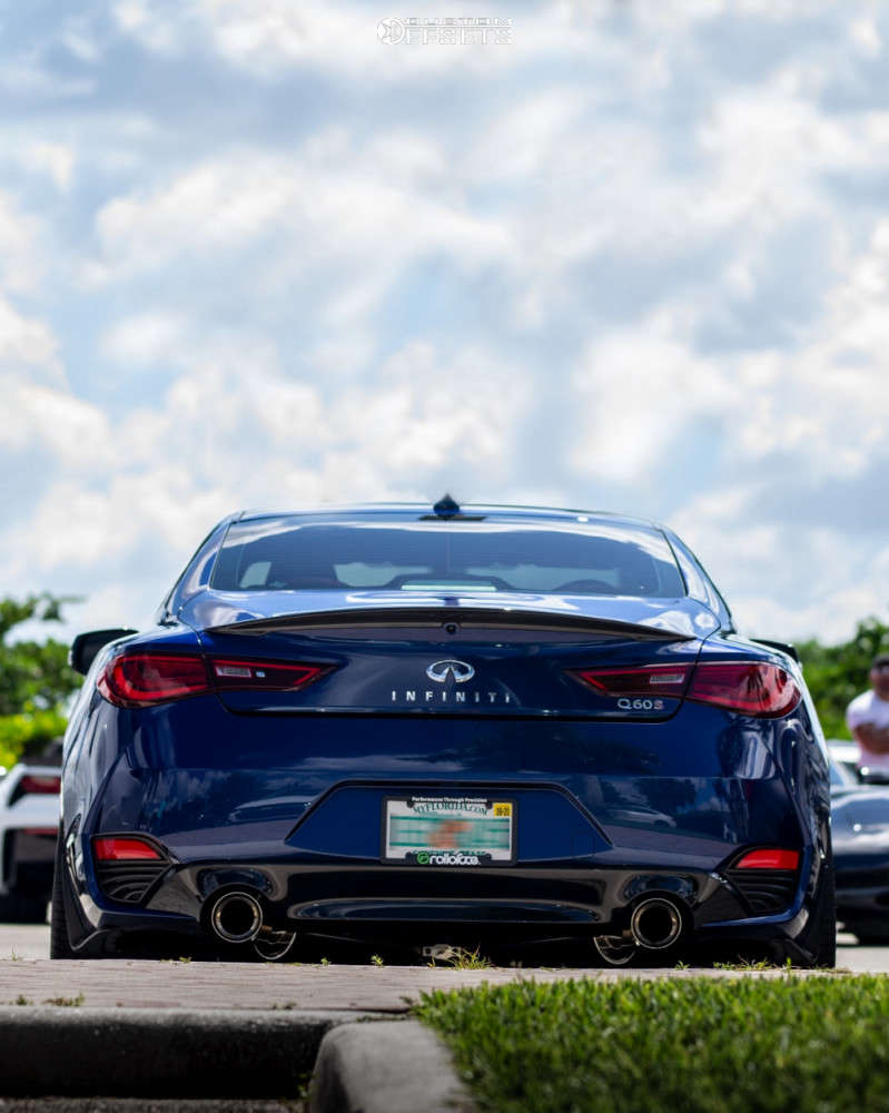 2018 INFINITI Q60 with 20x9.5 20 BC Forged HCS04 and 245/35R20 Hankook ...