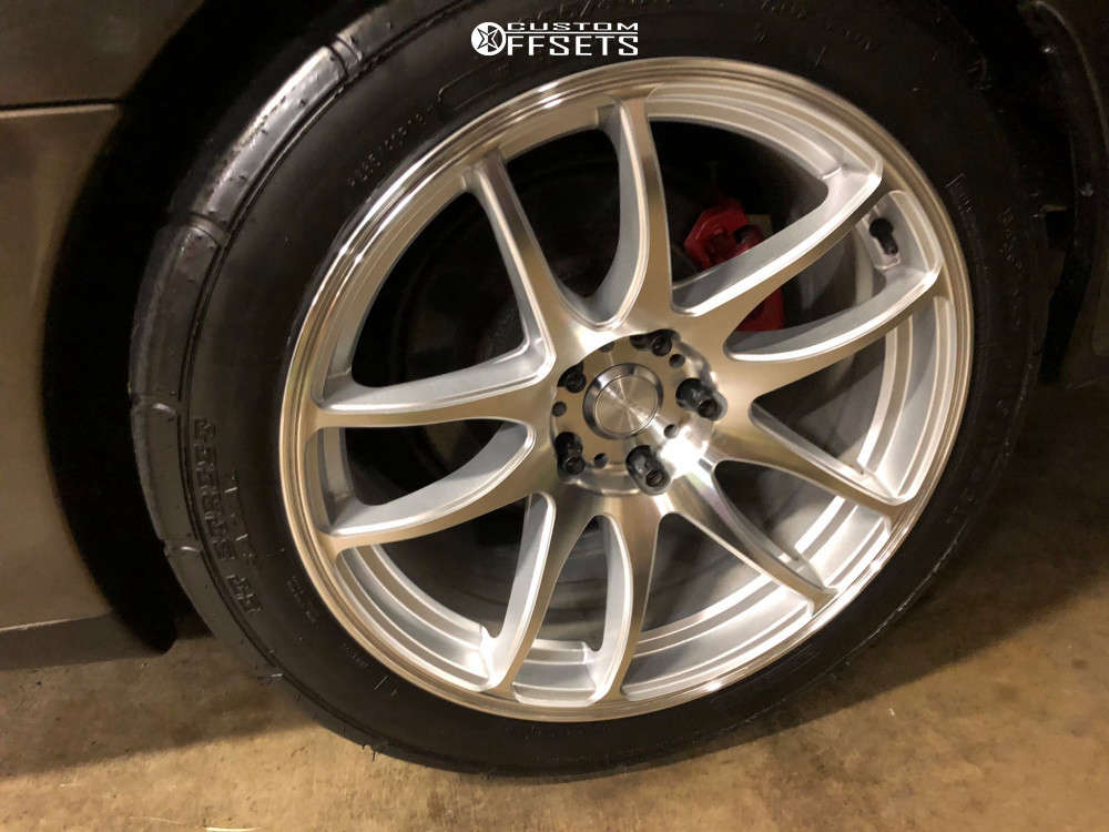 1995 Toyota Supra with 18x8.5 30 ESR Sr08 and 245/35R18 Michelin Pilot ...