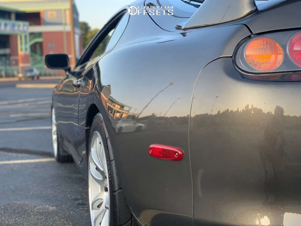 1995 Toyota Supra with 18x8.5 30 ESR Sr08 and 245/35R18 Michelin Pilot ...