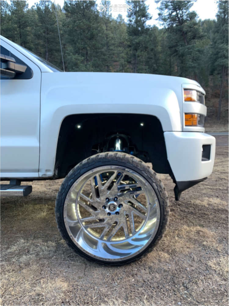 2014 Chevrolet Silverado 1500 with 26x14 -76 Hardcore Offroad Hc11 and ...