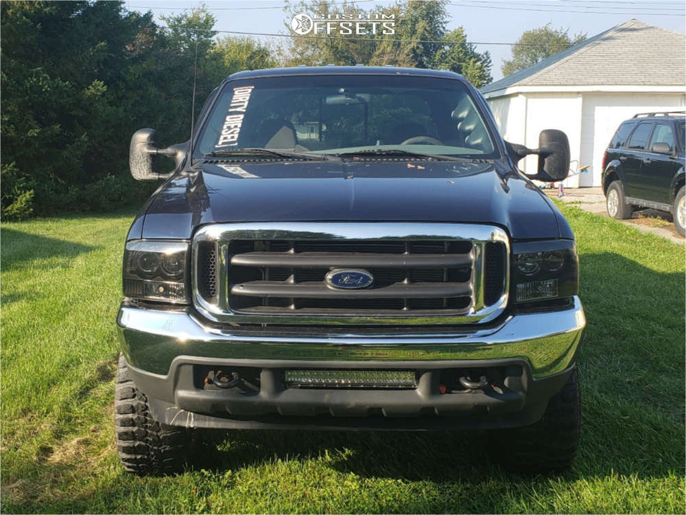 2003 Ford F-250 Super Duty with 20x10 -24 Fuel Lethal and 33/12.5R20 ...