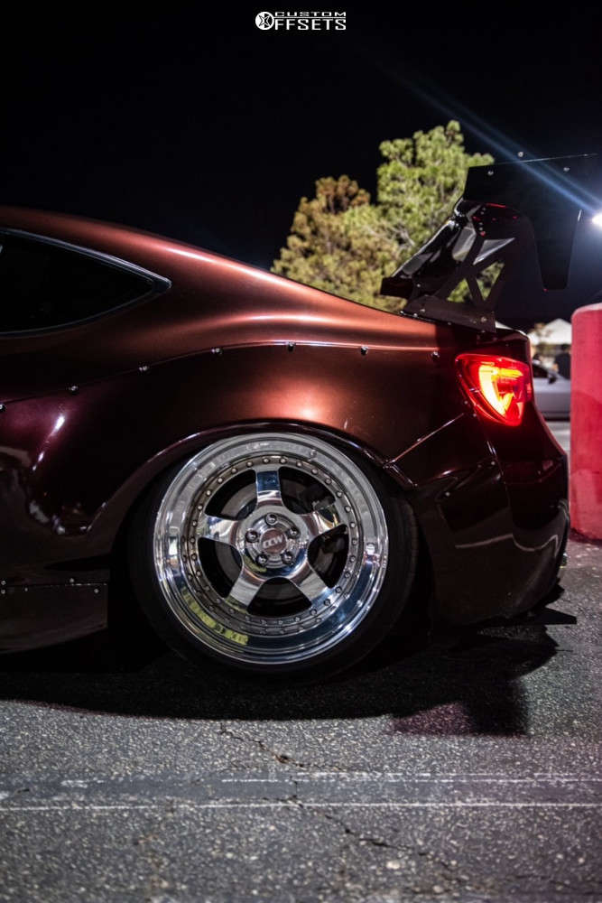 2013 Subaru BRZ with 18x10 0 CCW Lm5 and 225/35R18 Federal 595 Rs-r and ...