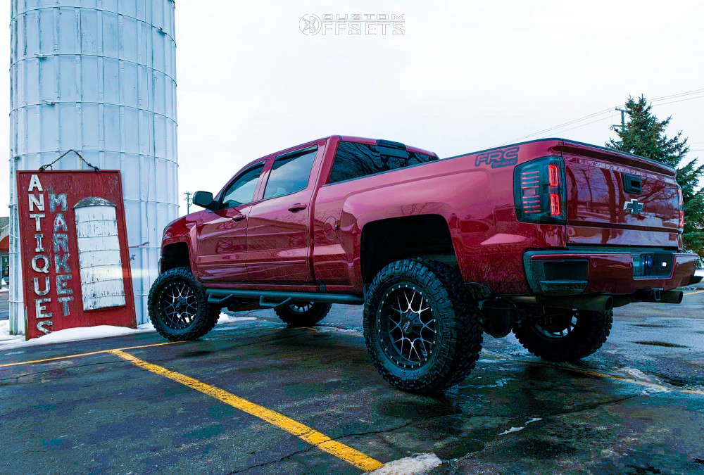2016 Chevrolet Silverado 1500 with 20x9 0 Moto Metal Mo986 and 35/12 ...