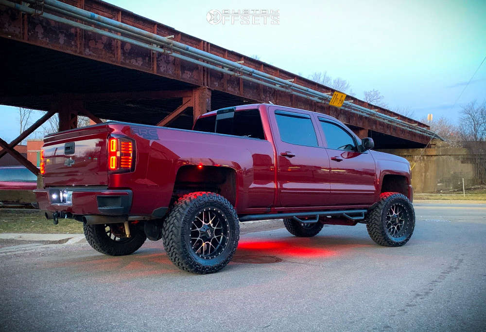 2016 Chevrolet Silverado 1500 with 20x9 0 Moto Metal Mo986 and 35/12 ...