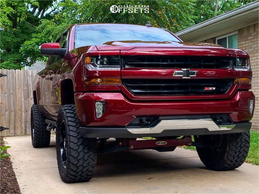 2016 Chevrolet Silverado 1500 with 20x9 0 Moto Metal Mo986 and 35/12 ...