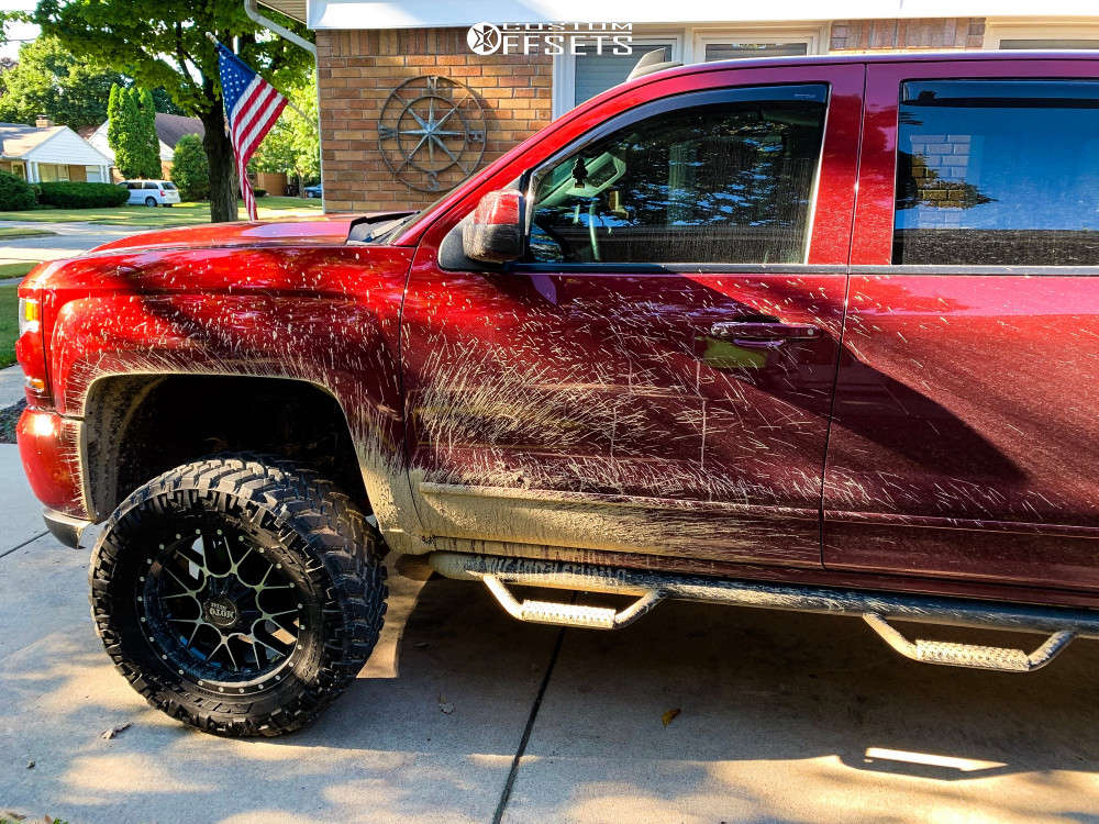 2016 Chevrolet Silverado 1500 with 20x9 0 Moto Metal Mo986 and 35/12 ...