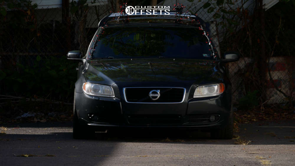 2010 Volvo S80 with 18x9 34 JNC JNC005 and 265/35R18 Firestone Firehawk ...