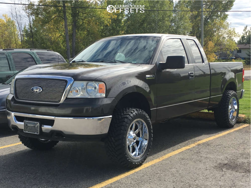 2007 Ford F-150 with 20x10 -24 Fuel Maverick D536 and 33/12.5R20 Atturo ...