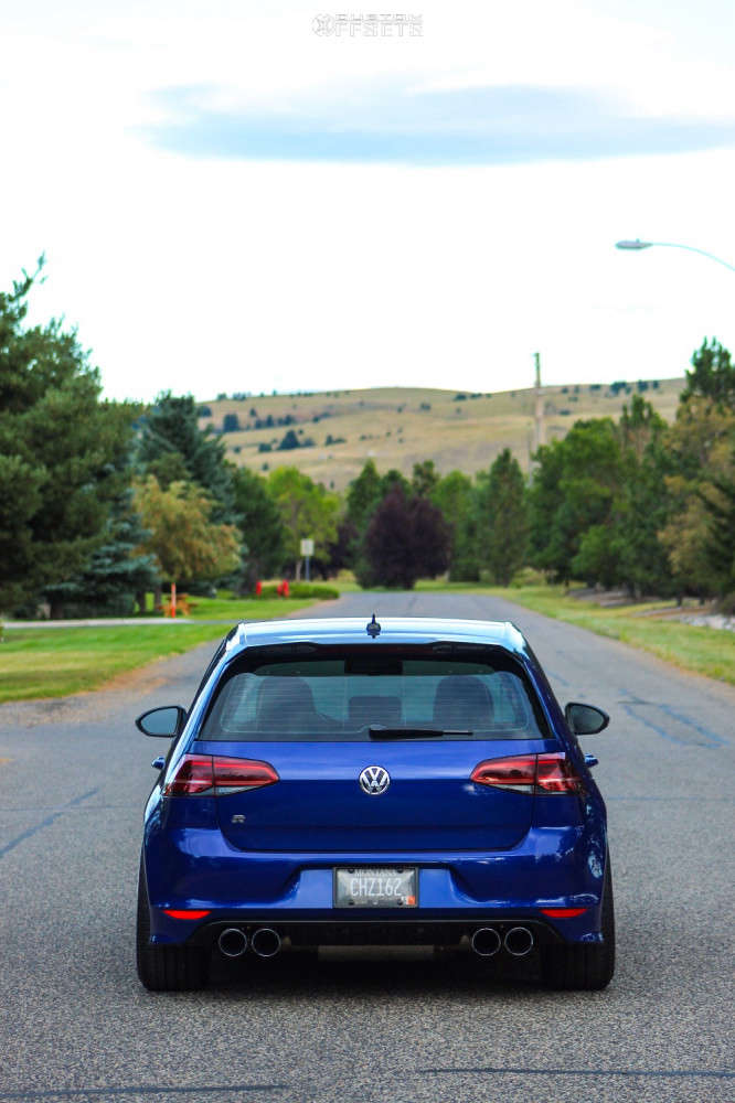 2015 Volkswagen Golf R with 19x9.5 40 Avant Garde M580 and 235/35R19 ...