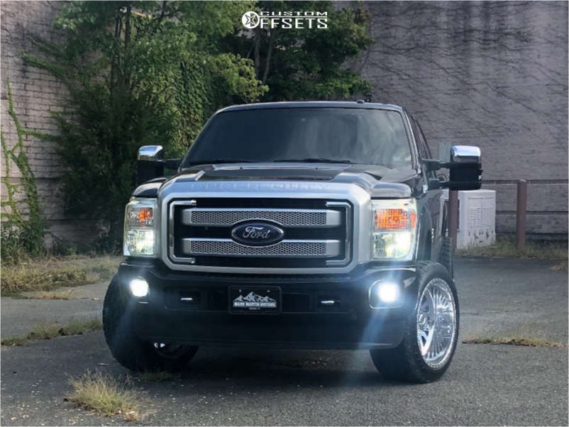 2016 Ford F-250 Super Duty with 22x12 -40 American Force Octane and 33/ ...