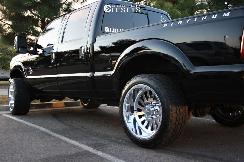 2016 Ford F-250 Super Duty with 22x12 -40 American Force Octane and 33/ ...