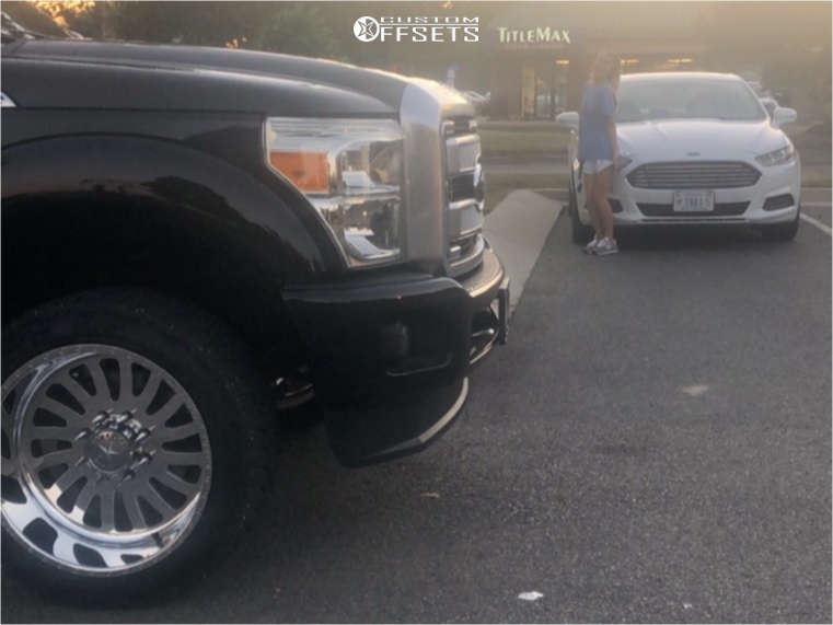 2016 Ford F-250 Super Duty with 22x12 -40 American Force Octane and 33/ ...