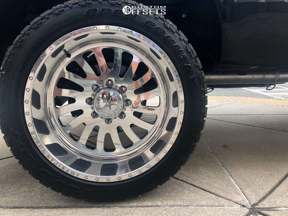 2016 Ford F-250 Super Duty with 22x12 -40 American Force Octane and 33/ ...