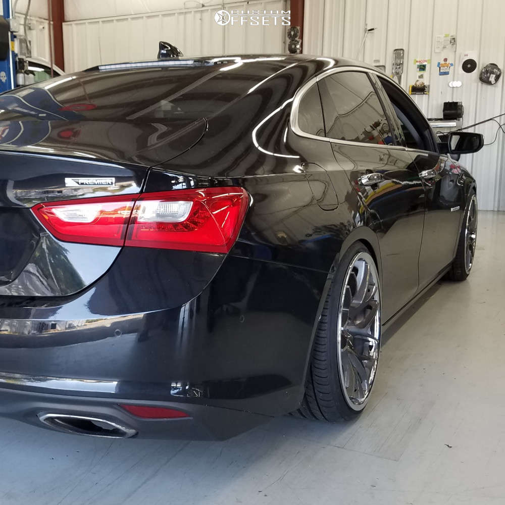 2016 Chevrolet Malibu with 20x9 30 Vertini Rf1.4 and 225/35R20 Toyo ...
