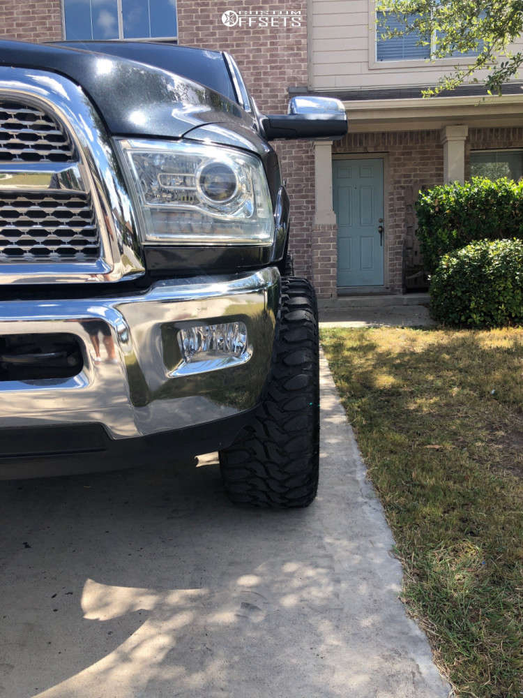 2013 Ram 2500 with 22x12 -40 American Force Blade SS and 35/12.5R22 ...