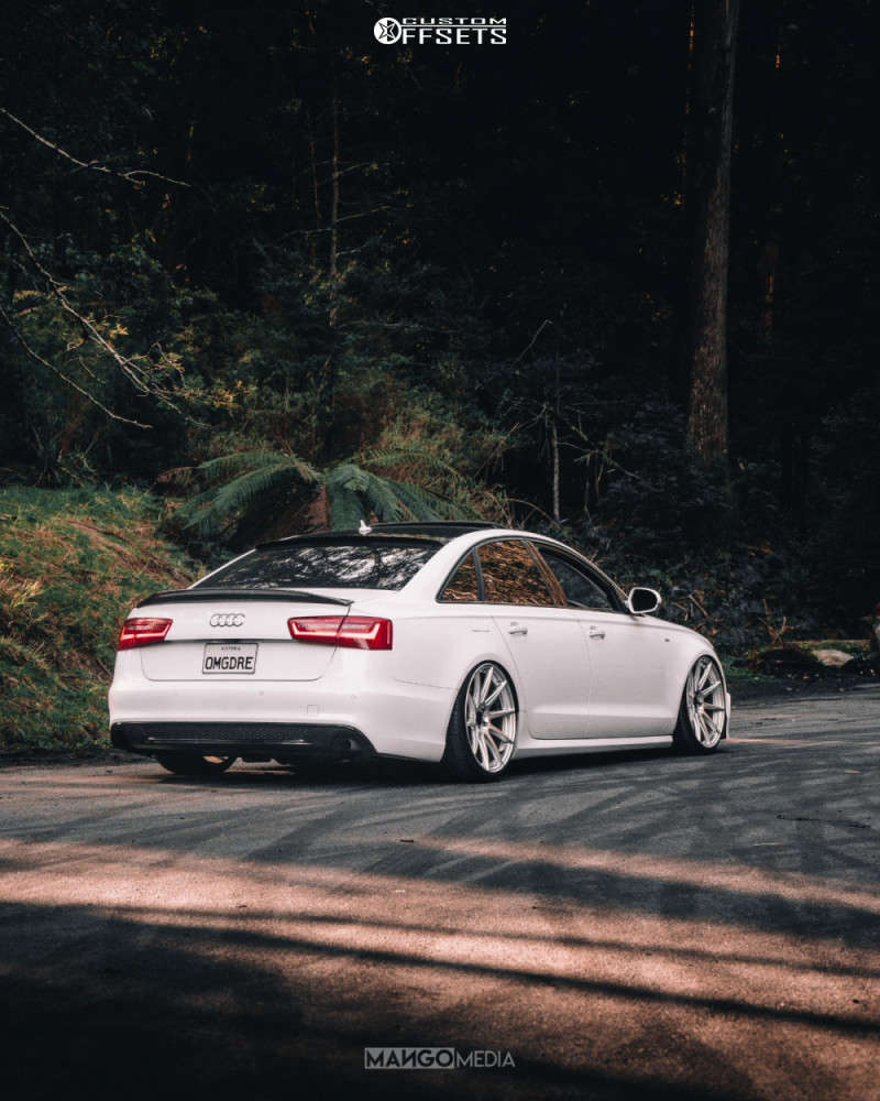 2013 Audi A6 Quattro with 20x10 45 Niche Essen and 255/30R20 Hankook Ventus S1 Evo 3 and ...