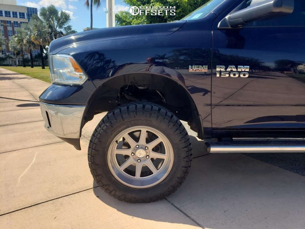 2017 Ram 1500 with 20x10 -18 XD Xd844 and 35/12.5R20 Nitto Ridge ...