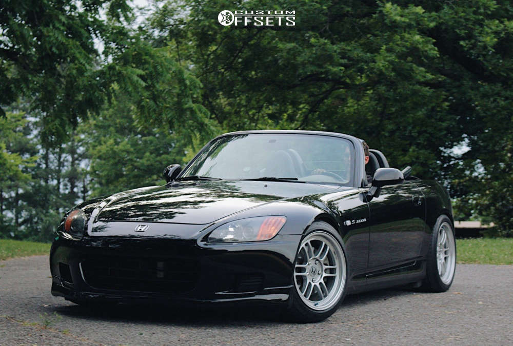 2003 Honda S2000 with 17x9 45 Enkei RPF1 and 225/45R17 Continental ...