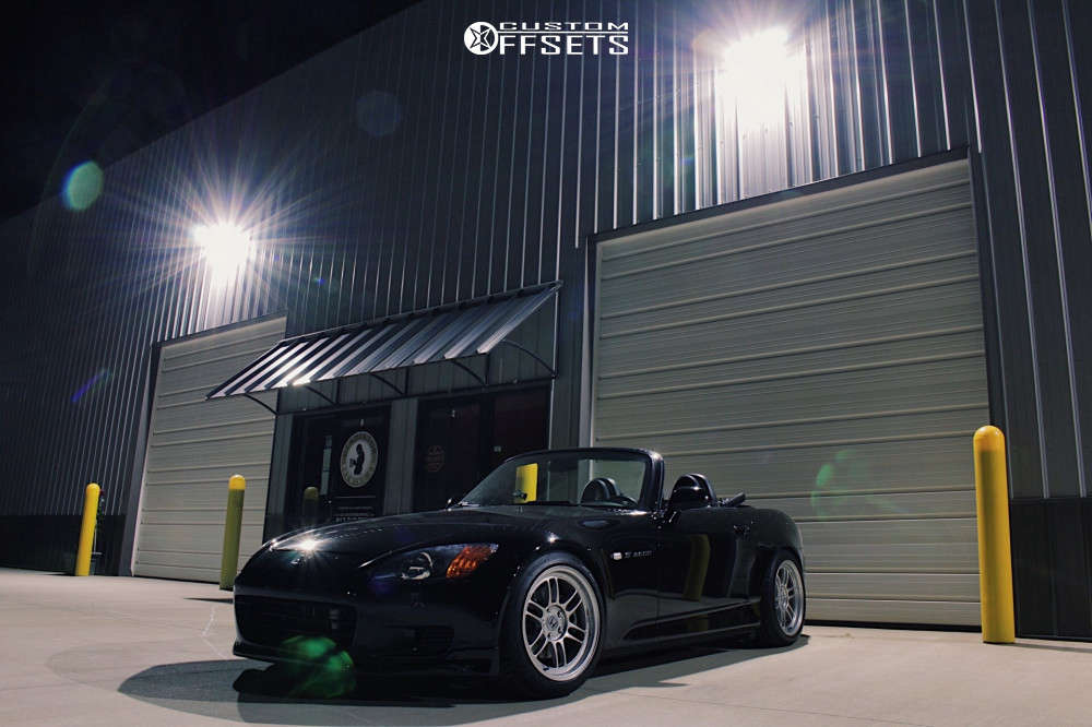 2003 Honda S2000 with 17x9 45 Enkei RPF1 and 225/45R17 Continental ...