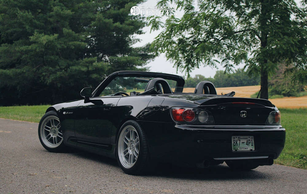 2003 Honda S2000 with 17x9 45 Enkei RPF1 and 225/45R17 Continental ...