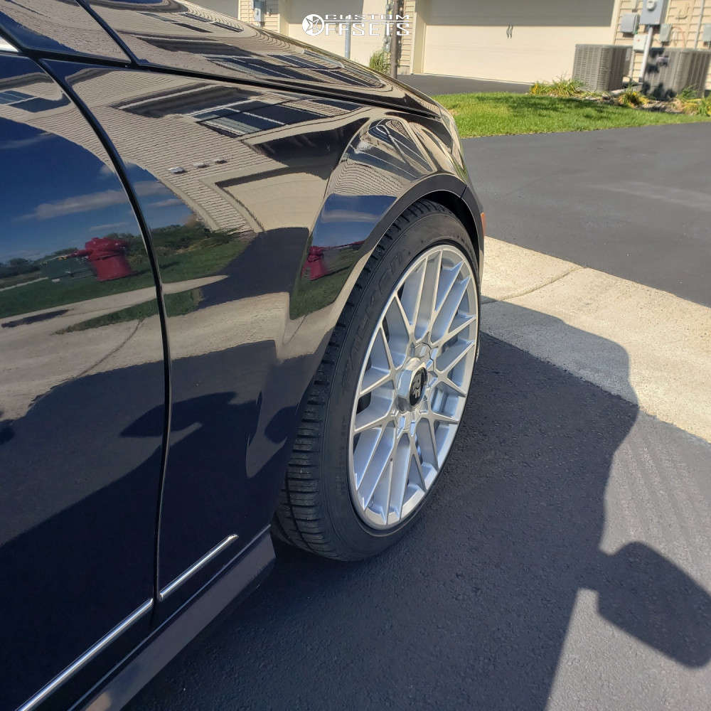 2013 Mercedes-Benz C300 with 18x8.5 35 Rotiform Rse and 225/40R18 ...