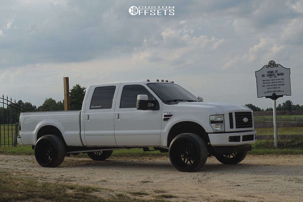 2009 Ford F-250 Super Duty with 24x14 -76 RBP Atomic and 305/35R24 ...