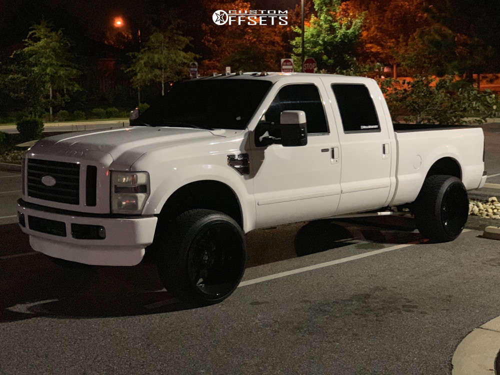 2009 Ford F-250 Super Duty with 24x14 -76 RBP Atomic and 305/35R24 ...
