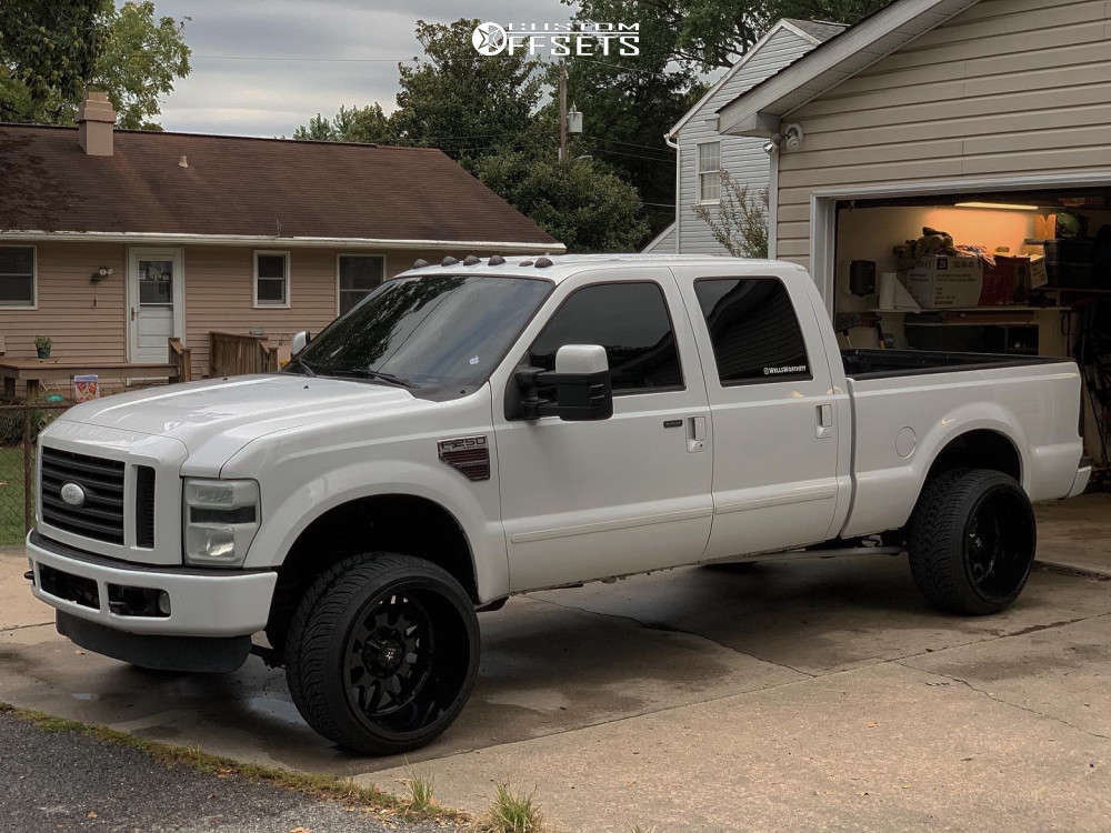 2009 Ford F-250 Super Duty with 24x14 -76 RBP Atomic and 305/35R24 ...