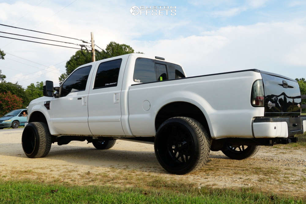 2009 Ford F-250 Super Duty with 24x14 -76 RBP Atomic and 305/35R24 ...