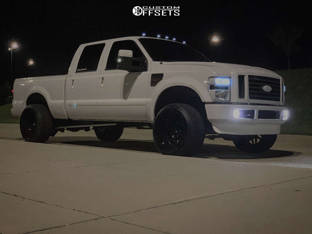 2009 Ford F-250 Super Duty with 24x14 -76 RBP Atomic and 305/35R24 ...