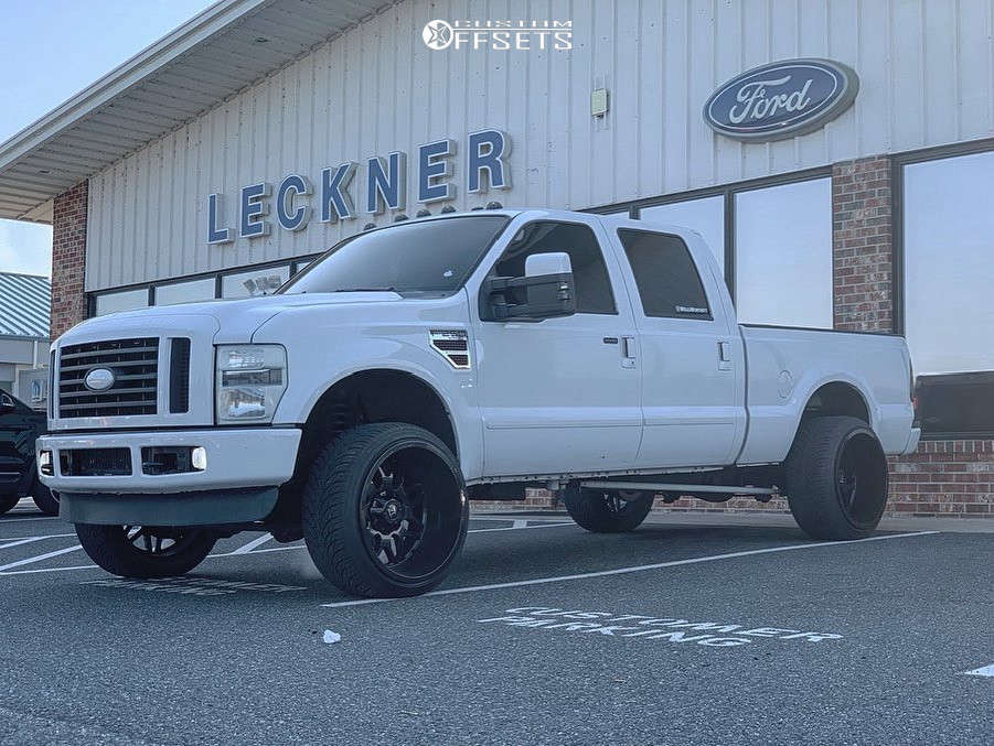 2009 Ford F-250 Super Duty with 24x14 -76 RBP Atomic and 305/35R24 ...