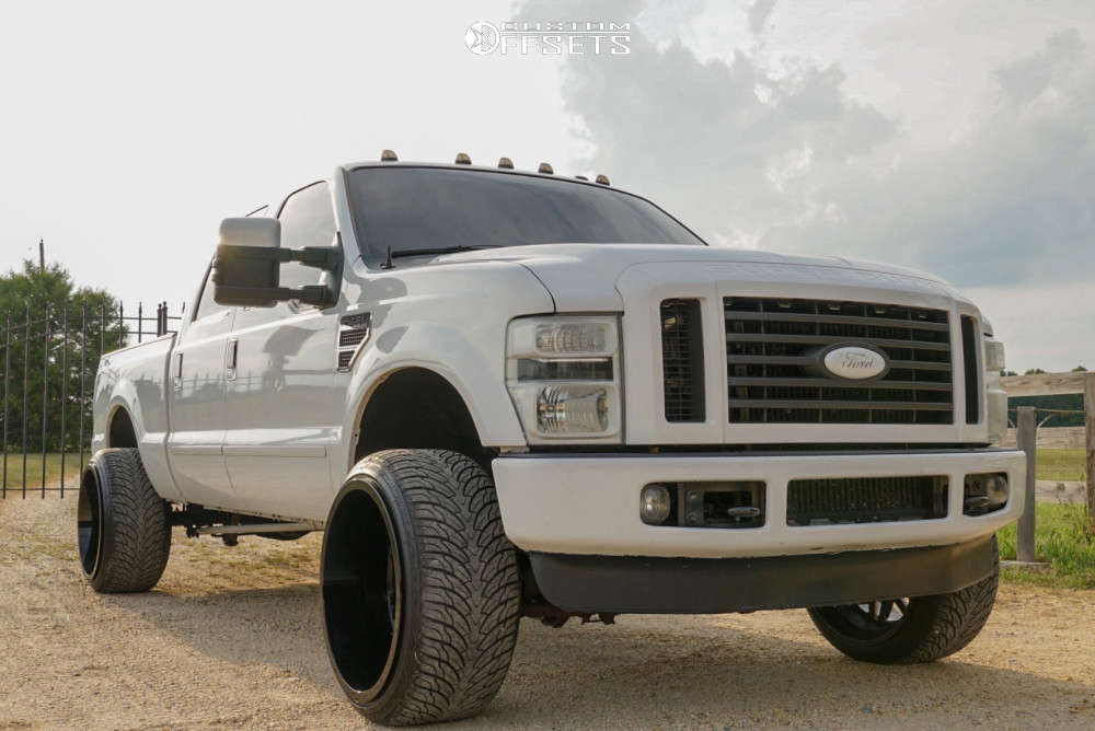2009 Ford F-250 Super Duty with 24x14 -76 RBP Atomic and 305/35R24 ...