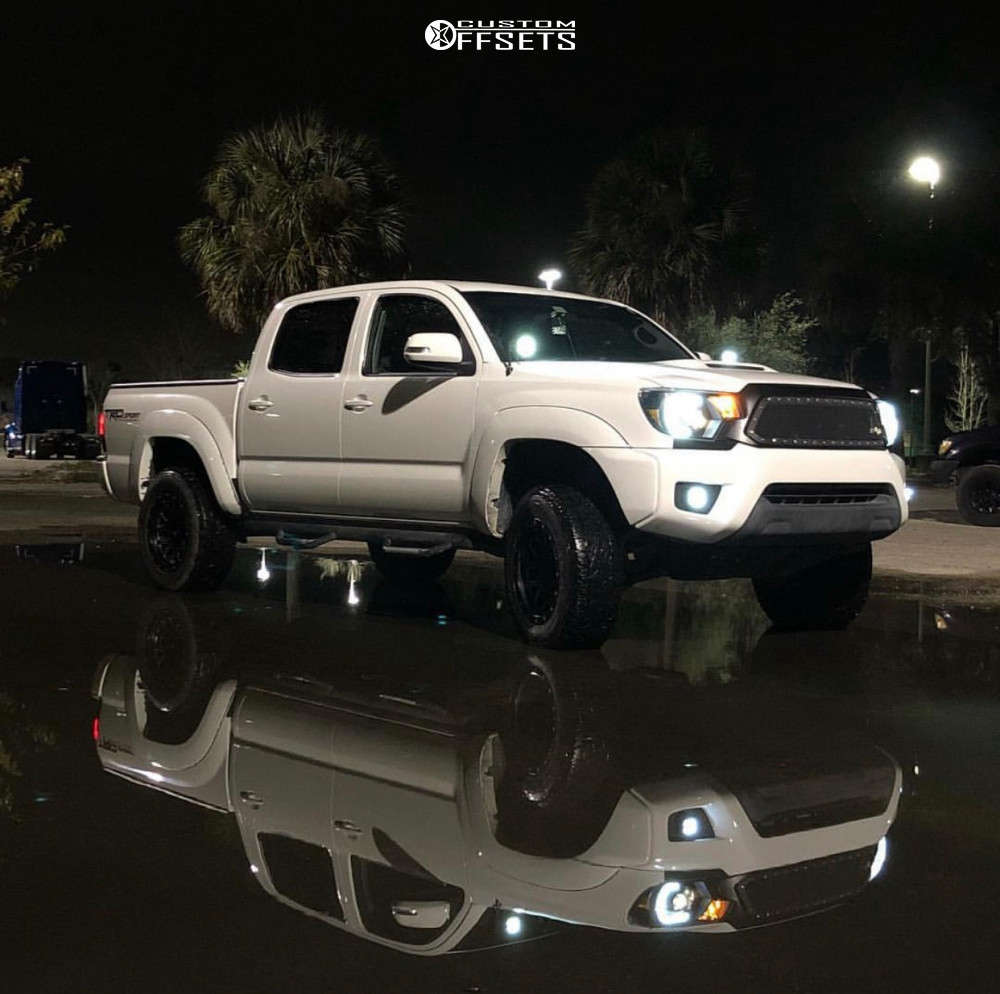 2015 Toyota Tacoma with 17x9 -6 Pro Comp Series 40 and 265/65R17 ...