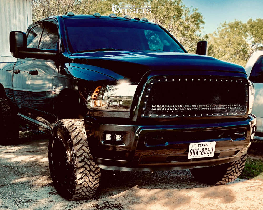 2015 Ram 2500 with 20x12 -44 RBP Glock and 35/12.5R20 Toyo Tires Open ...