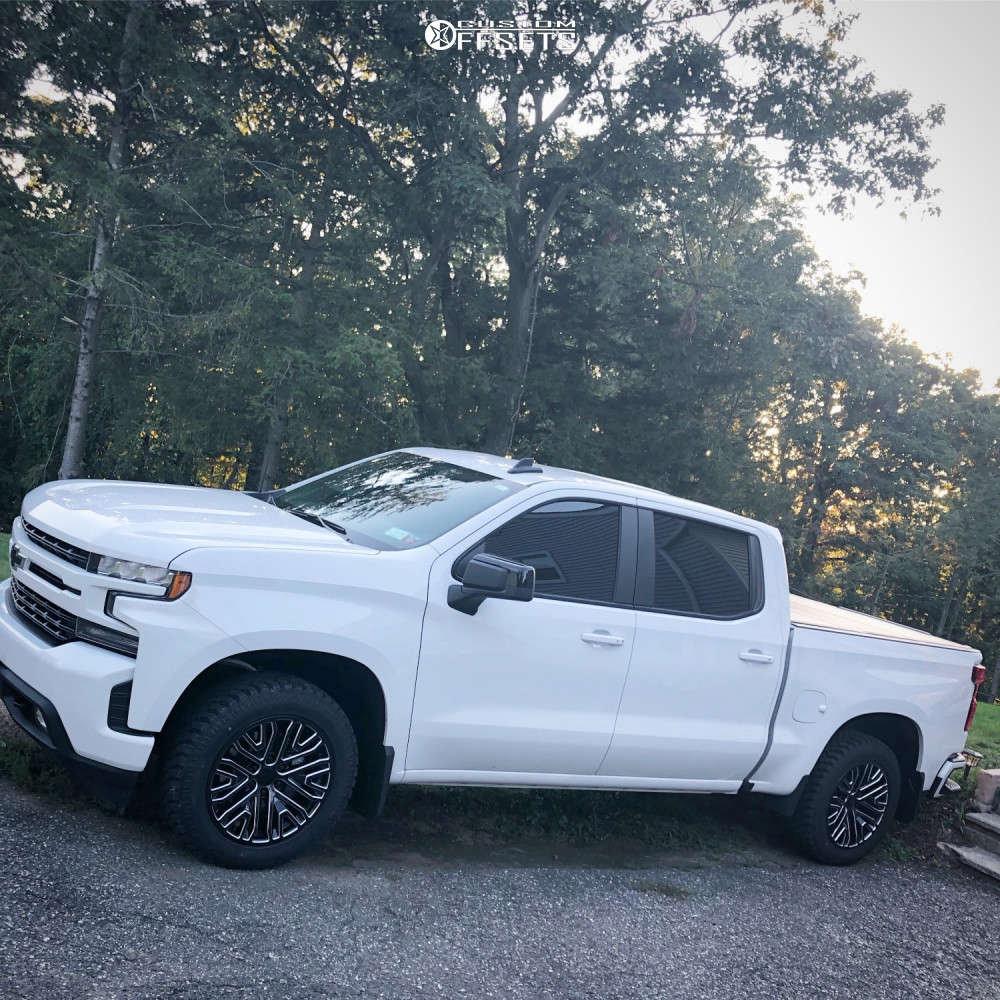2019 Chevrolet Silverado 1500 with 20x9 24 OE Performance 197 and 275 ...